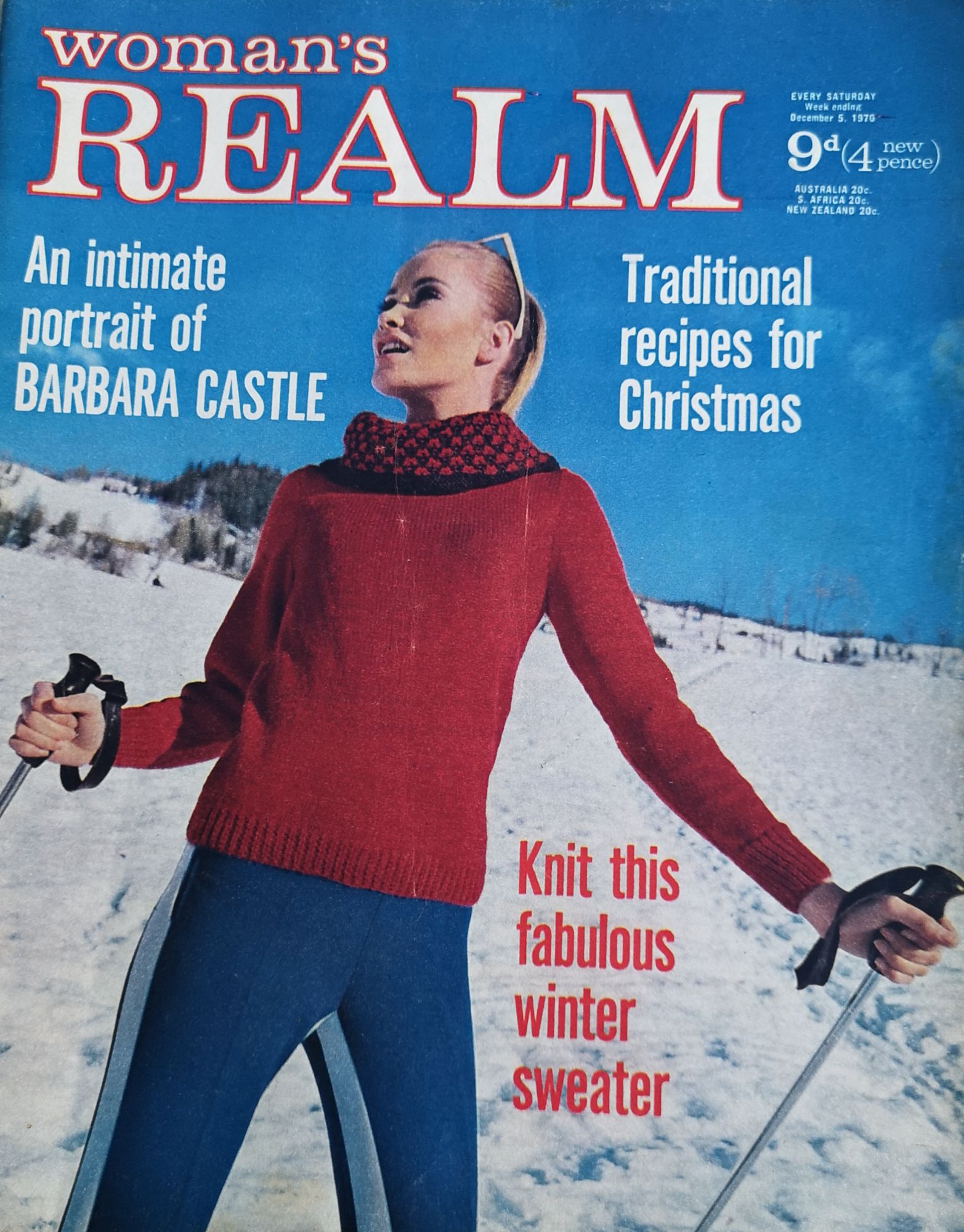 Christmas Magazines Through The Years Woman’s Realm 1970 | David Pearce ...